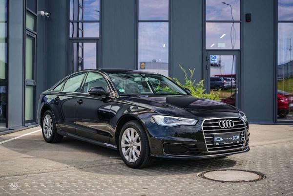 Black Audi A6 2016 in Kaunas, with an engine capacity of 1.97 L and mileage of 275 thousand km for 14450 €, photo 1 on AUTOMOTO.COM.LV