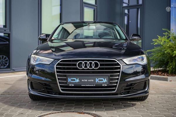 Black Audi A6 2016 in Kaunas, with an engine capacity of 1.97 L and mileage of 275 thousand km for 14450 €, photo 4 on AUTOMOTO.COM.LV