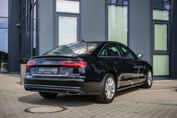 Black Audi A6 2016 in Kaunas, with an engine capacity of 1.97 L and mileage of 275 thousand km for 14450 €, photo 10 on AUTOMOTO.COM.LV