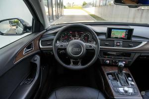 Black Audi A6 2016 in Kaunas, with an engine capacity of 1.97 L and mileage of 275 thousand km for 14450 €, photo 18 on AUTOMOTO.COM.LV
