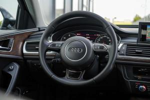 Black Audi A6 2016 in Kaunas, with an engine capacity of 1.97 L and mileage of 275 thousand km for 14450 €, photo 19 on AUTOMOTO.COM.LV