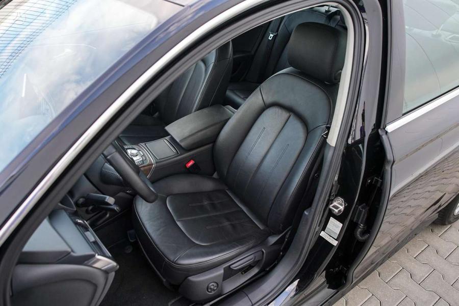 Black Audi A6 2016 in Kaunas, with an engine capacity of 1.97 L and mileage of 275 thousand km for 14450 €, photo 27 on AUTOMOTO.COM.LV