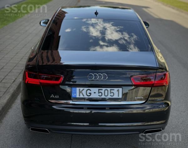 Melns Audi A6 2016 Rīga, ar dzinēja tilpumu 2.00 L un nobraukumu 200 tūkst. km par 15990 €, foto 6 vietnē AUTOMOTO.COM.LV