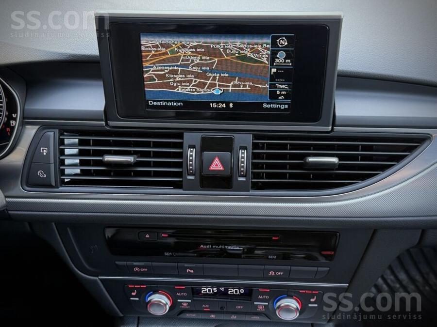 Melns Audi A6 2016 Rīga, ar dzinēja tilpumu 2.00 L un nobraukumu 200 tūkst. km par 15990 €, foto 21 vietnē AUTOMOTO.COM.LV