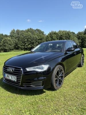 Black Audi A6 2016 in Gargzdai, with an engine capacity of 2.00 L and mileage of 121 thousand km for 13300 €, photo 4 on AUTOMOTO.COM.LV