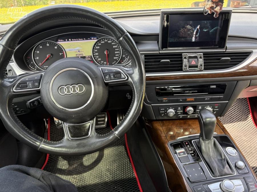 Black Audi A6 2016 in Gargzdai, with an engine capacity of 2.00 L and mileage of 121 thousand km for 13300 €, photo 11 on AUTOMOTO.COM.LV