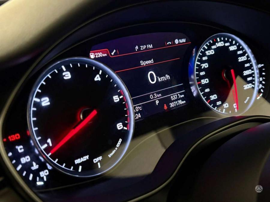 Black Audi A6 2016 in Marijampole, with an engine capacity of 1.97 L and mileage of 307 thousand km for 16999 €, photo 16 on AUTOMOTO.COM.LV
