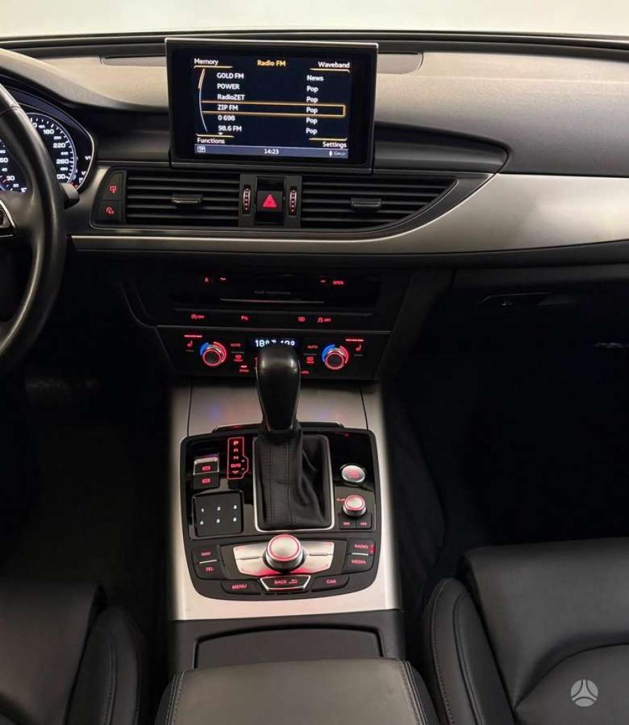 Black Audi A6 2016 in Marijampole, with an engine capacity of 1.97 L and mileage of 307 thousand km for 16999 €, photo 20 on AUTOMOTO.COM.LV