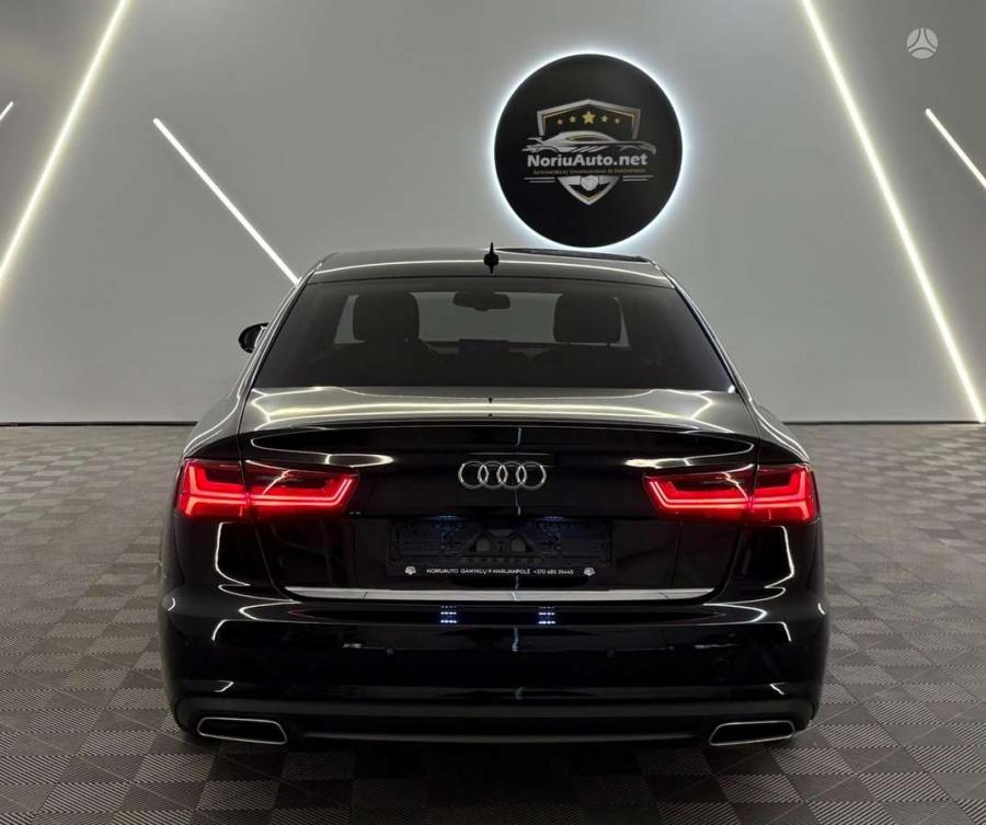Black Audi A6 2016 in Marijampole, with an engine capacity of 1.97 L and mileage of 307 thousand km for 16999 €, photo 38 on AUTOMOTO.COM.LV