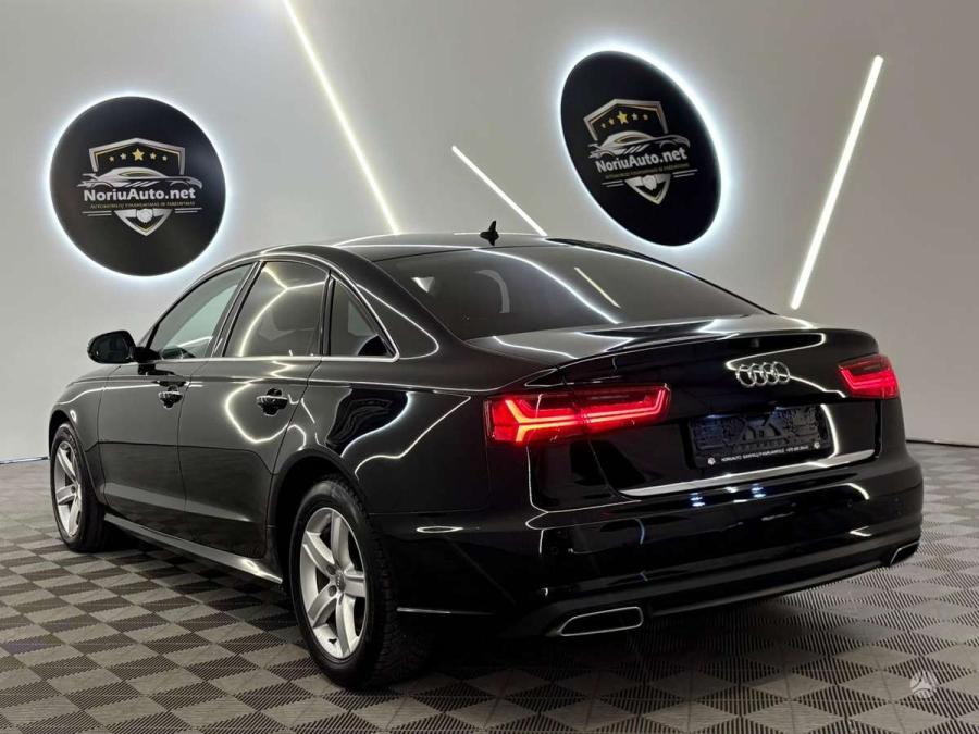 Black Audi A6 2016 in Marijampole, with an engine capacity of 1.97 L and mileage of 307 thousand km for 16999 €, photo 39 on AUTOMOTO.COM.LV
