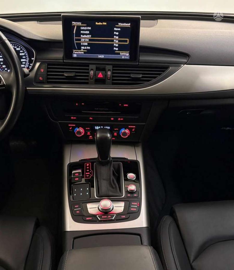 Black Audi A6 2016 in Marijampole, with an engine capacity of 1.97 L and mileage of 307 thousand km for 16500 €, photo 22 on AUTOMOTO.COM.LV