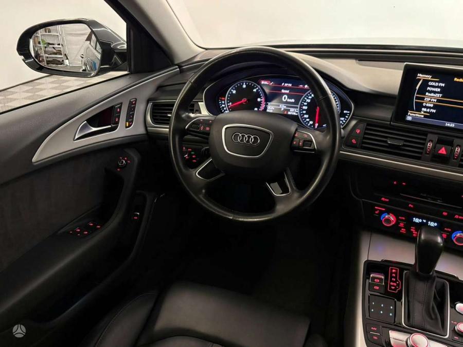 Black Audi A6 2016 in Marijampole, with an engine capacity of 1.97 L and mileage of 307 thousand km for 16500 €, photo 24 on AUTOMOTO.COM.LV