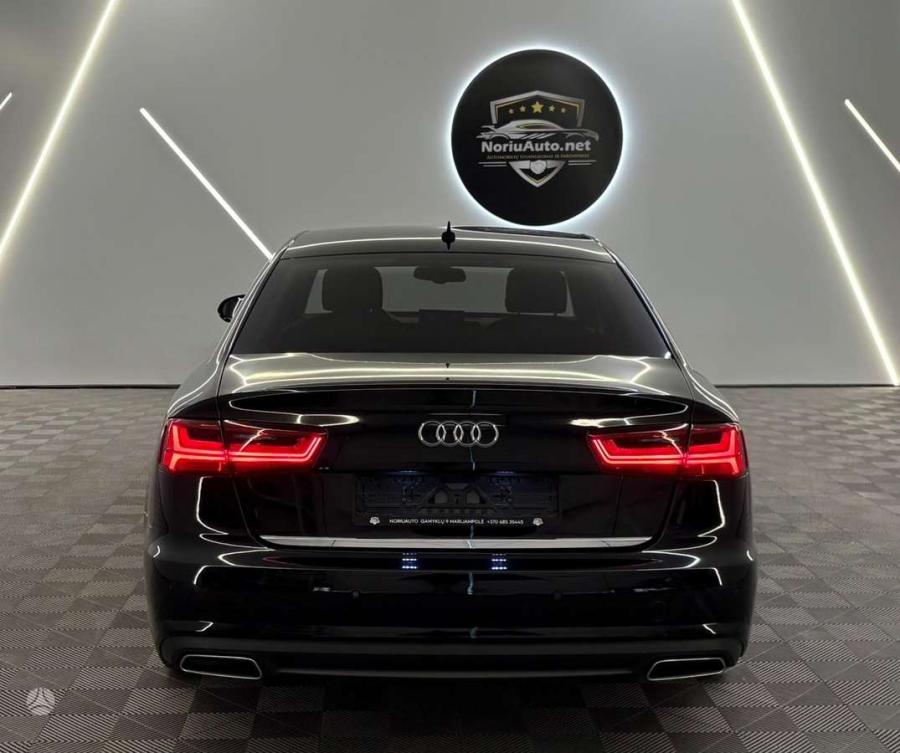 Black Audi A6 2016 in Marijampole, with an engine capacity of 1.97 L and mileage of 307 thousand km for 16500 €, photo 39 on AUTOMOTO.COM.LV