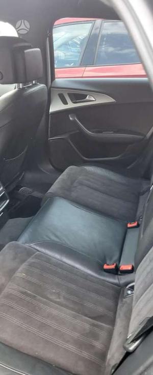 Black Audi A6 2016 in Kaunas, with an engine capacity of 1.97 L and mileage of 341 thousand km for 11300 €, photo 6 on AUTOMOTO.COM.LV