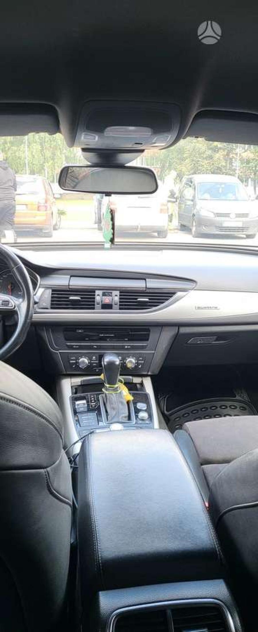 Black Audi A6 2016 in Kaunas, with an engine capacity of 1.97 L and mileage of 341 thousand km for 11300 €, photo 9 on AUTOMOTO.COM.LV