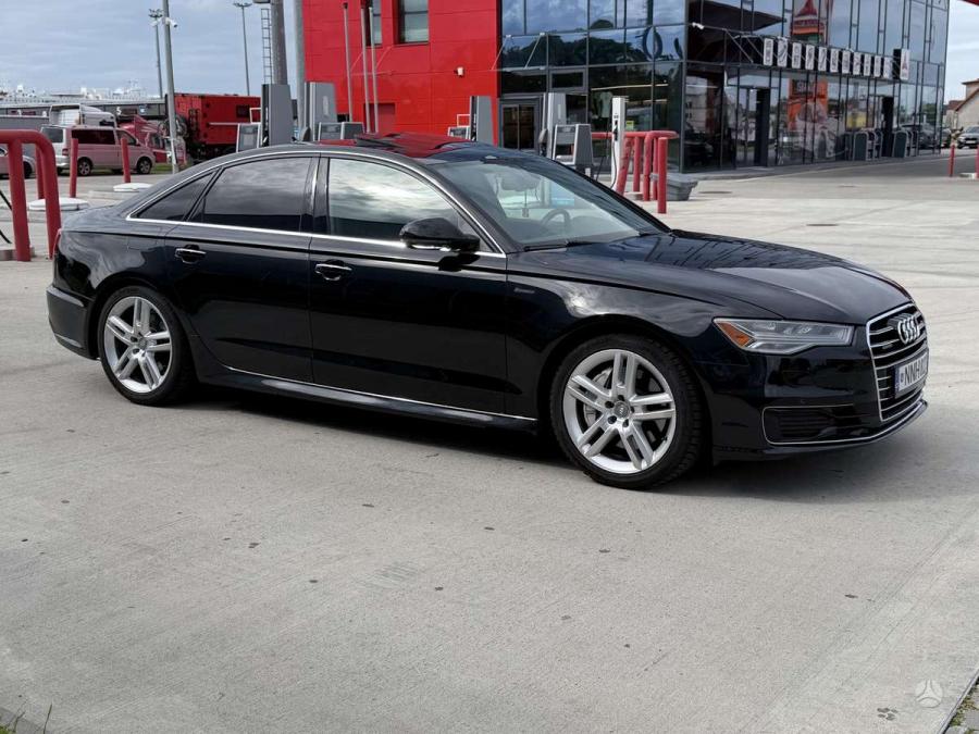Melns Audi A6 2016 Klaipėda, ar dzinēja tilpumu 3.00 L un nobraukumu 174 tūkst. km par 12999 €, foto 5 vietnē AUTOMOTO.COM.LV