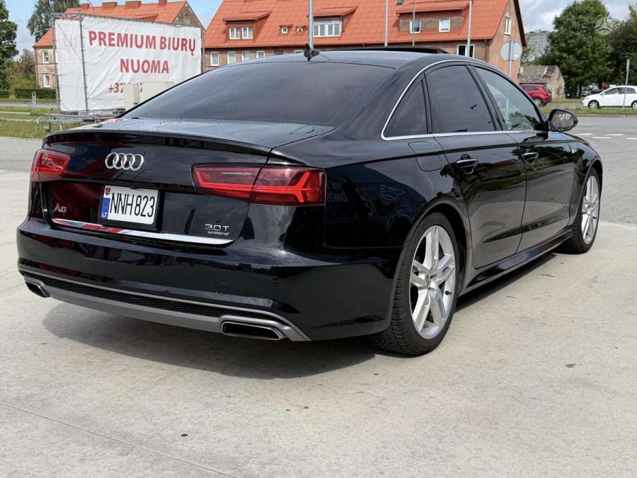 Melns Audi A6 2016 Klaipėda, ar dzinēja tilpumu 3.00 L un nobraukumu 174 tūkst. km par 12999 €, foto 10 vietnē AUTOMOTO.COM.LV