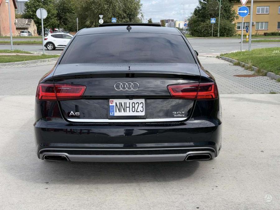 Melns Audi A6 2016 Klaipėda, ar dzinēja tilpumu 3.00 L un nobraukumu 174 tūkst. km par 12999 €, foto 12 vietnē AUTOMOTO.COM.LV