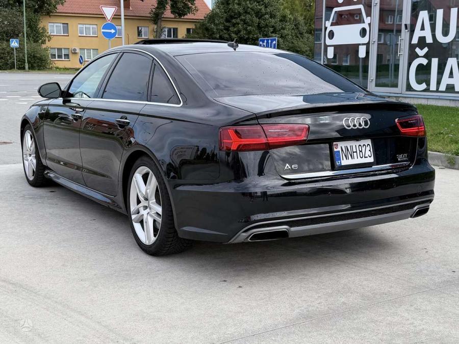 Melns Audi A6 2016 Klaipėda, ar dzinēja tilpumu 3.00 L un nobraukumu 174 tūkst. km par 12999 €, foto 13 vietnē AUTOMOTO.COM.LV