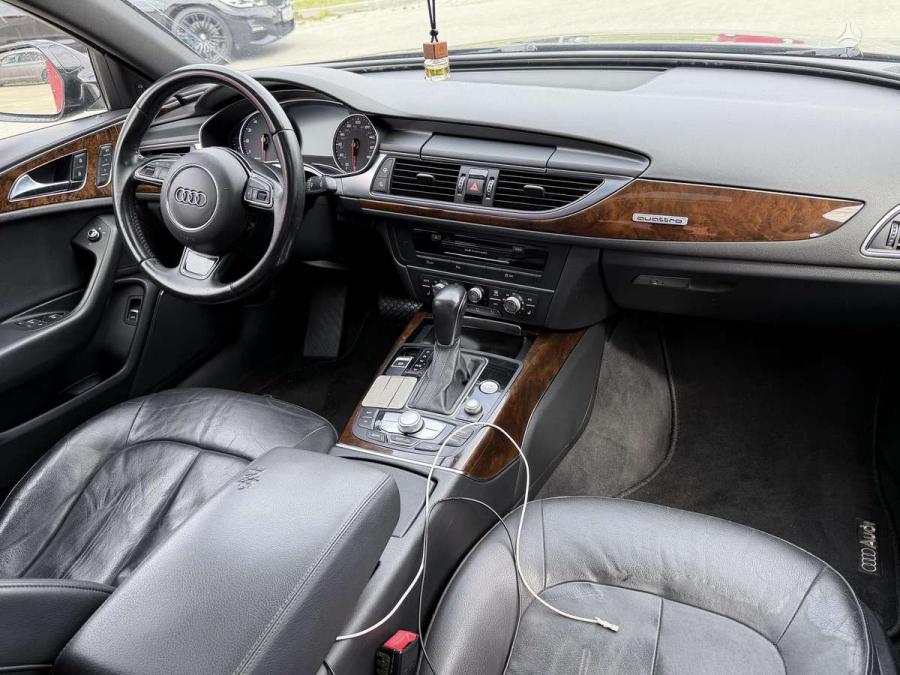 Melns Audi A6 2016 Klaipėda, ar dzinēja tilpumu 3.00 L un nobraukumu 174 tūkst. km par 12999 €, foto 26 vietnē AUTOMOTO.COM.LV