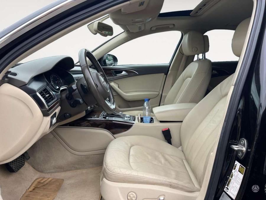 Black Audi A6 2016 in Klaipeda, with an engine capacity of 1.98 L and mileage of 165 thousand km for 13900 €, photo 10 on AUTOMOTO.COM.LV