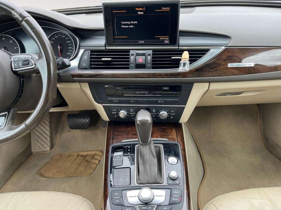 Black Audi A6 2016 in Klaipeda, with an engine capacity of 1.98 L and mileage of 165 thousand km for 13900 €, photo 14 on AUTOMOTO.COM.LV
