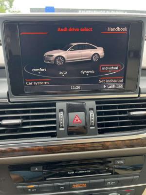 Black Audi A6 2016 in Klaipeda, with an engine capacity of 1.98 L and mileage of 165 thousand km for 13900 €, photo 15 on AUTOMOTO.COM.LV
