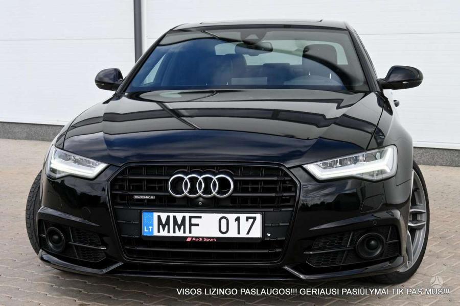 Black Audi A6 2016 in Kretinga, with an engine capacity of 3.00 L and mileage of 142 thousand km for 16499 €, photo 3 on AUTOMOTO.COM.LV