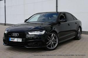 Black Audi A6 2016 in Kretinga, with an engine capacity of 3.00 L and mileage of 142 thousand km for 16499 €, photo 4 on AUTOMOTO.COM.LV