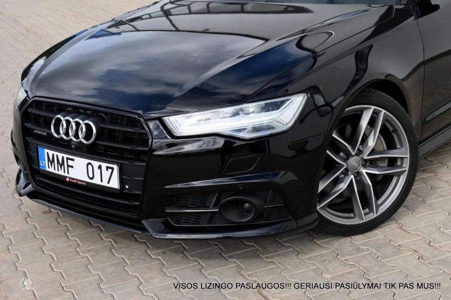 Black Audi A6 2016 in Kretinga, with an engine capacity of 3.00 L and mileage of 142 thousand km for 16499 €, photo 5 on AUTOMOTO.COM.LV
