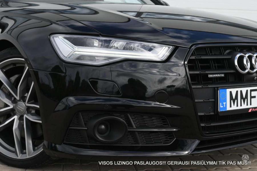 Black Audi A6 2016 in Kretinga, with an engine capacity of 3.00 L and mileage of 142 thousand km for 16499 €, photo 8 on AUTOMOTO.COM.LV