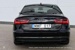 Black Audi A6 2016 in Kretinga, with an engine capacity of 3.00 L and mileage of 142 thousand km for 16499 €, photo 10 on AUTOMOTO.COM.LV
