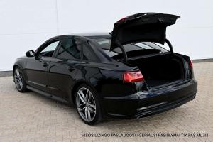 Black Audi A6 2016 in Kretinga, with an engine capacity of 3.00 L and mileage of 142 thousand km for 16499 €, photo 13 on AUTOMOTO.COM.LV