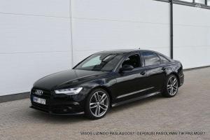 Black Audi A6 2016 in Kretinga, with an engine capacity of 3.00 L and mileage of 142 thousand km for 16499 €, photo 15 on AUTOMOTO.COM.LV