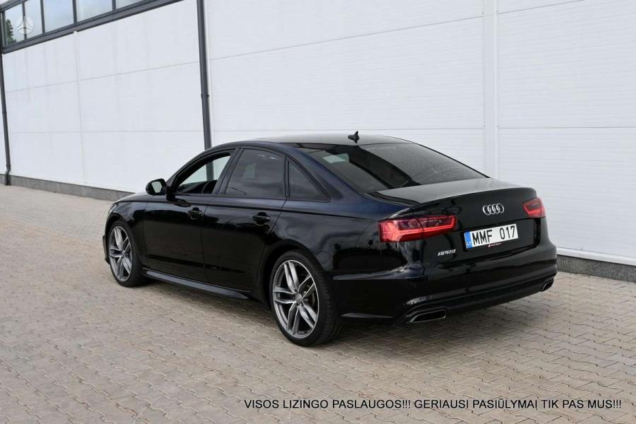 Black Audi A6 2016 in Kretinga, with an engine capacity of 3.00 L and mileage of 142 thousand km for 16499 €, photo 16 on AUTOMOTO.COM.LV