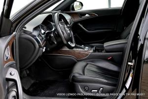 Black Audi A6 2016 in Kretinga, with an engine capacity of 3.00 L and mileage of 142 thousand km for 16499 €, photo 19 on AUTOMOTO.COM.LV