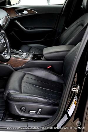 Black Audi A6 2016 in Kretinga, with an engine capacity of 3.00 L and mileage of 142 thousand km for 16499 €, photo 20 on AUTOMOTO.COM.LV