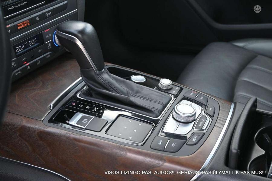 Black Audi A6 2016 in Kretinga, with an engine capacity of 3.00 L and mileage of 142 thousand km for 16499 €, photo 26 on AUTOMOTO.COM.LV