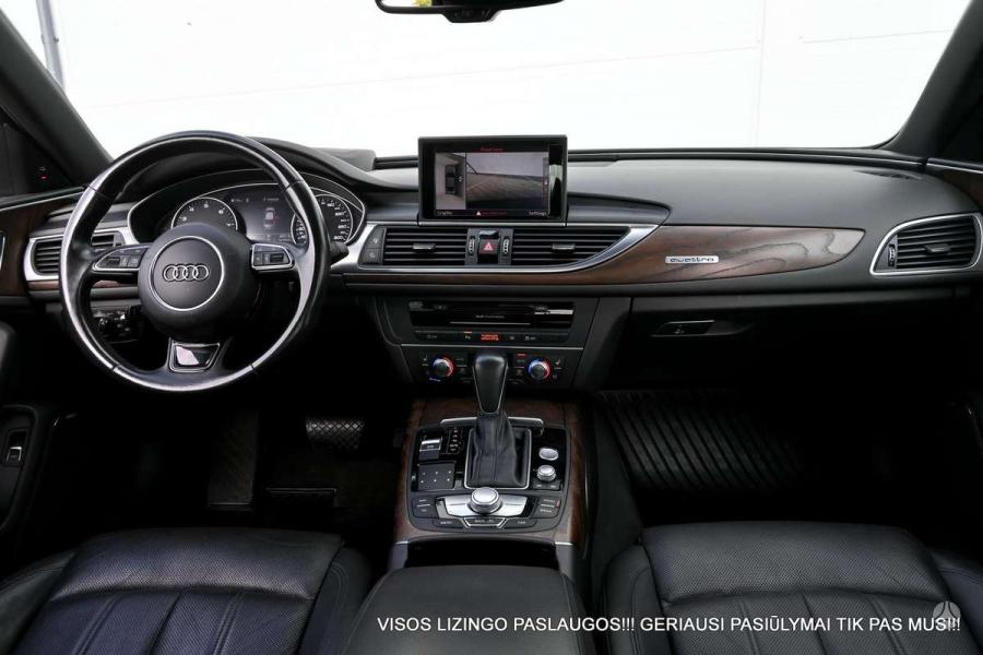 Black Audi A6 2016 in Kretinga, with an engine capacity of 3.00 L and mileage of 142 thousand km for 16499 €, photo 35 on AUTOMOTO.COM.LV