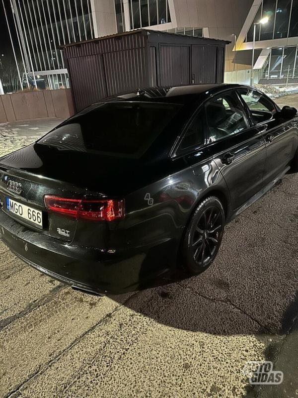 Black Audi A6 2017 in Klaipeda, with an engine capacity of 3.00 L and mileage of 222 thousand km for 16700 €, photo 7 on AUTOMOTO.COM.LV