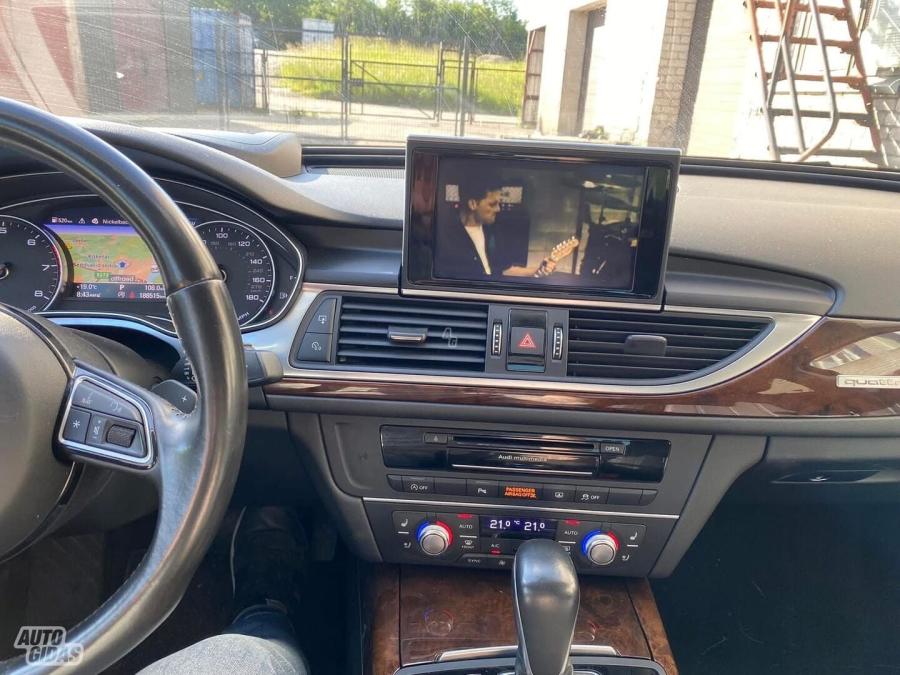 Black Audi A6 2017 in Klaipeda, with an engine capacity of 3.00 L and mileage of 222 thousand km for 16700 €, photo 9 on AUTOMOTO.COM.LV