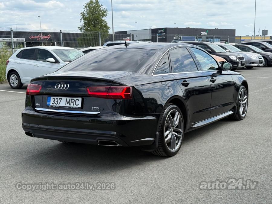 Black Audi A6 2017 in Tallinn, with an engine capacity of 2.00 L and mileage of 233 thousand km for 14990 €, photo 3 on AUTOMOTO.COM.LV