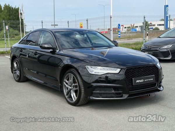 Black Audi A6 2017 in Tallinn, with an engine capacity of 2.00 L and mileage of 233 thousand km for 14990 €, photo 3 on AUTOMOTO.COM.LV
