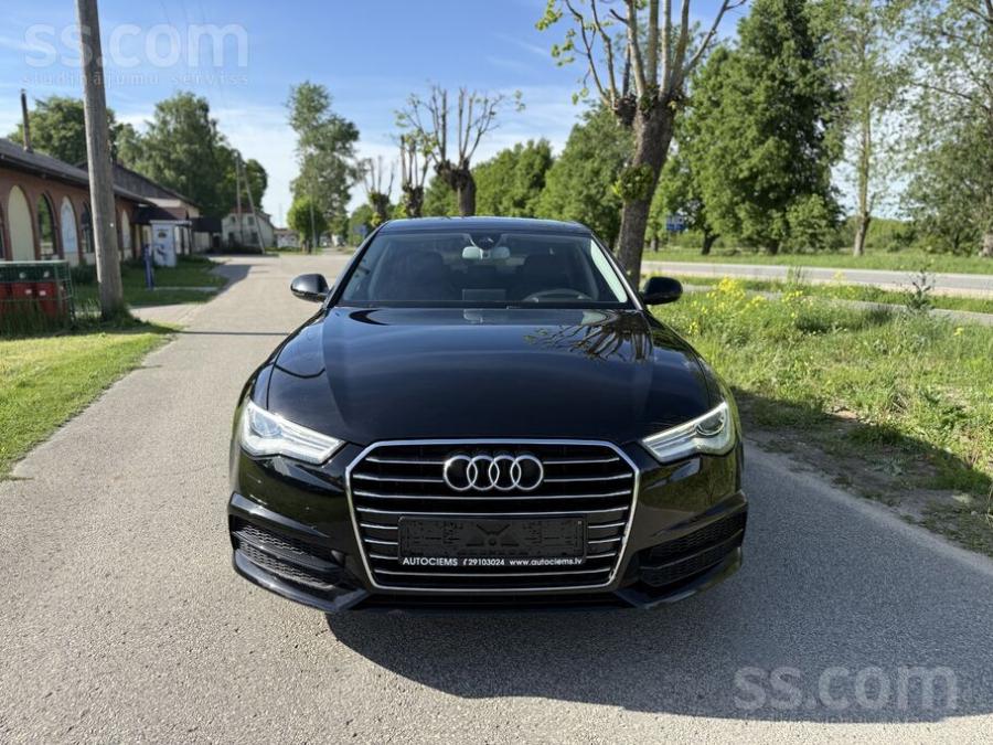 Melns Audi A6 2017 Ogre, ar dzinēja tilpumu 2.00 L un nobraukumu 222 tūkst. km par 15299 €, foto 3 vietnē AUTOMOTO.COM.LV