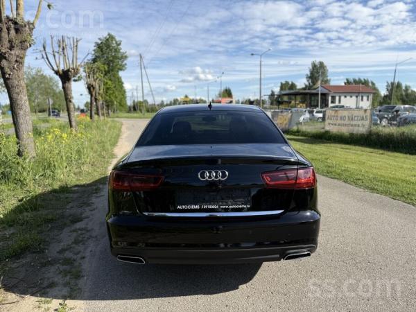 Melns Audi A6 2017 Ogre, ar dzinēja tilpumu 2.00 L un nobraukumu 222 tūkst. km par 15299 €, foto 4 vietnē AUTOMOTO.COM.LV