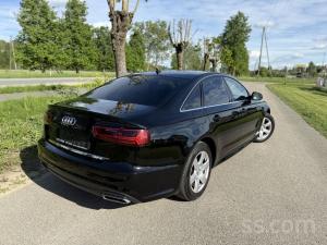 Melns Audi A6 2017 Ogre, ar dzinēja tilpumu 2.00 L un nobraukumu 222 tūkst. km par 15299 €, foto 6 vietnē AUTOMOTO.COM.LV