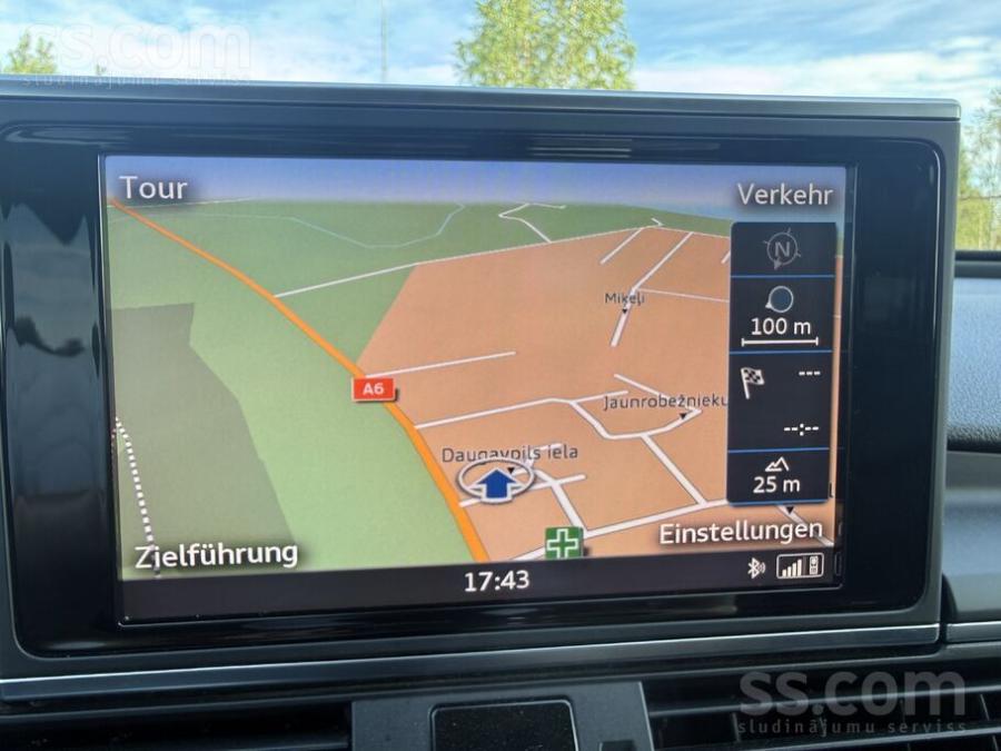 Melns Audi A6 2017 Ogre, ar dzinēja tilpumu 2.00 L un nobraukumu 222 tūkst. km par 15299 €, foto 21 vietnē AUTOMOTO.COM.LV