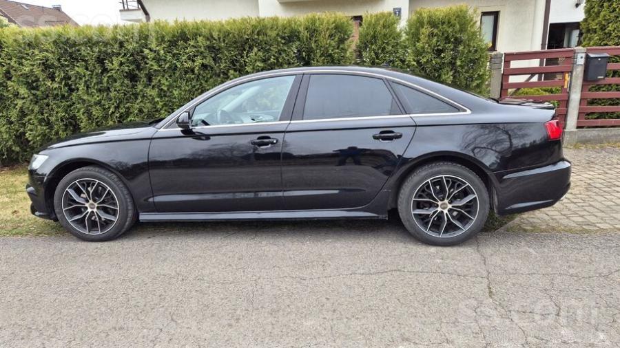 Black Audi A6 2017 in Riga, with an engine capacity of 1.80 L and mileage of 122 thousand km for 14500 €, photo 1 on AUTOMOTO.COM.LV