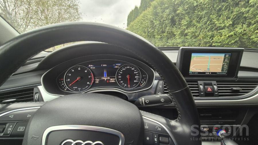 Black Audi A6 2017 in Riga, with an engine capacity of 1.80 L and mileage of 122 thousand km for 14500 €, photo 10 on AUTOMOTO.COM.LV