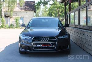 Black Audi A6 2017 in Riga, with an engine capacity of 3.00 L and mileage of 0 thousand km for 12900 €, photo 4 on AUTOMOTO.COM.LV